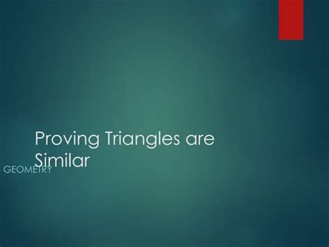 384 Triangle Similarity Ppt 384 Triangle Similarity Ppt