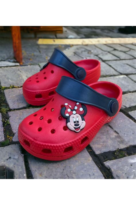 Hızlı Al Mİcey Mouse Desenlİ Kiz Çocuk Cross Terlİk Fiyatı Yorumları Trendyol