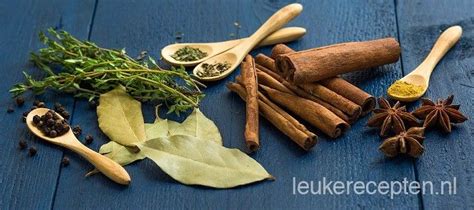 5 X Zelf Kruidenmixen Maken Leukerecepten