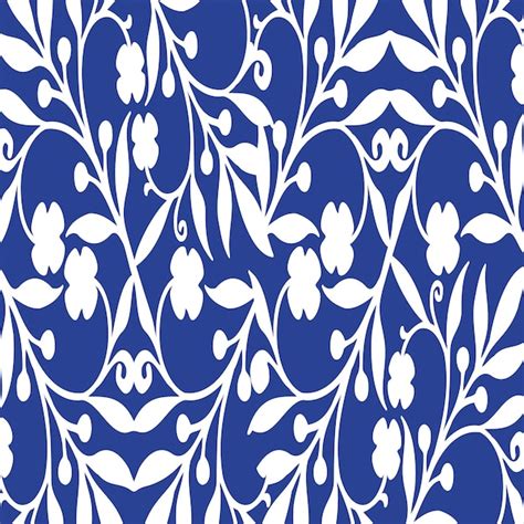 Premium Vector Seamless Pattern Floral Background Design