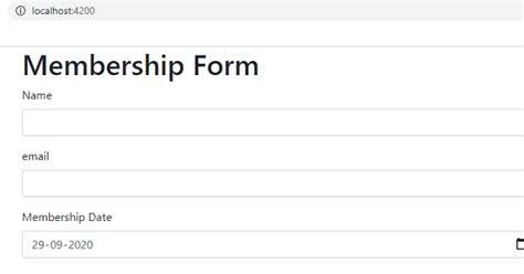 Angular Template Driven Form Example Tech Tutorials