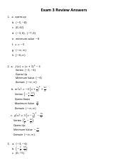 Comprehensive Exam Review Key Concepts And Solutions Course Hero