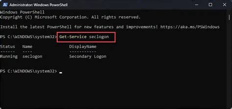 Secondary Logon