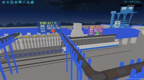 web 3d焦化厂 智慧数字焦化厂html5 webgl threejs 案例实战 three js 数字化工厂 csdn博客