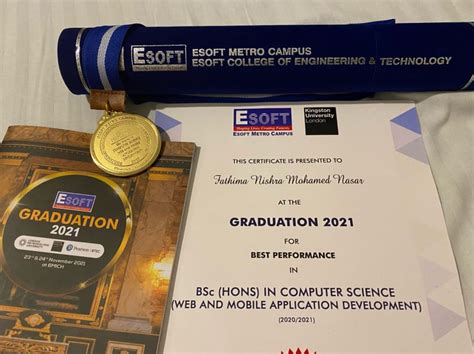 Nishra N On Linkedin Esoft Kingstonuniversity Classof2021