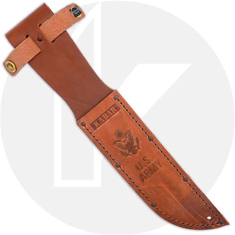 Ka Bar 9225 125th Anniversary Commemorative Knife With Us Army Tang