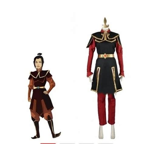 Anime Avatar The Last Airbender Cosplay Costumes Azula Fire Nation