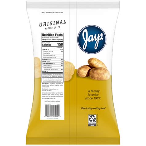 Jays® Original Potato Chips 8 Oz Kroger
