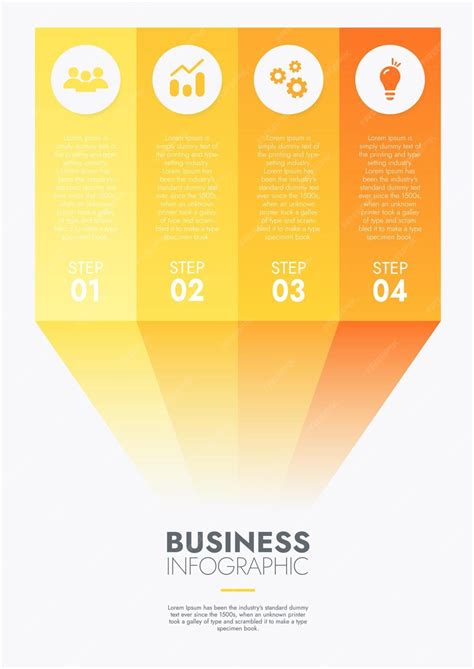 Premium Vector Infographic Template For Presentation Business Data