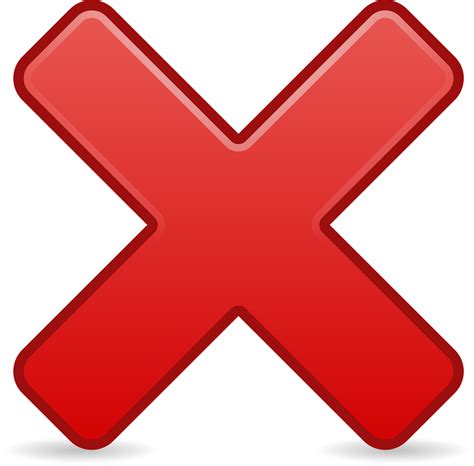 Cancel Icon Cross Free Vector Graphic On Pixabay