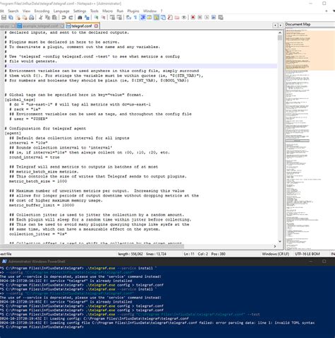 Troubleshooting Telegraf Installation Error Invalid Toml Syntax