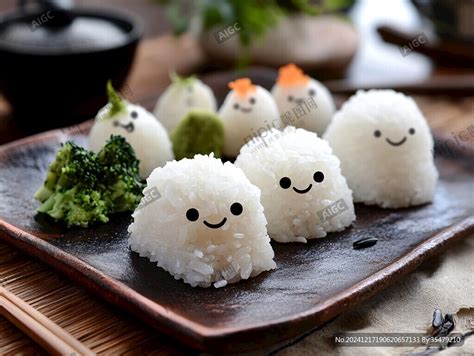 Ai创作图造型饭团 儿童饭团 蒸饭团 呆萌寿司 米饭团 柔软饭团 小鸡饭团 饭团图 大米饭团 鱼肉茸饭团 紫菜饭团娃娃 日式烧饭团 米饭团形象