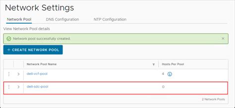 Vmotion Network Pool Using Dell Powerflex With Vmware Cloud Foundation Dell Technologies
