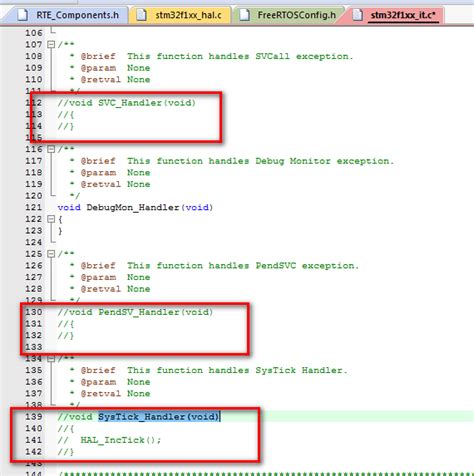 STM32 HAL库 freeRTOS Keil 移植 孤燕 博客园