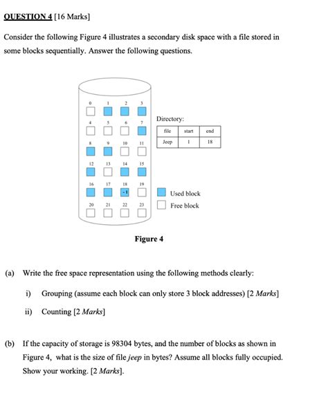 Solved Question 4 16 Marks Consider The Following Figure 4