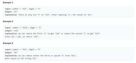Leetcode Remove Digit From Number To Maximize Result