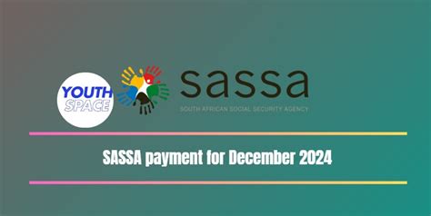 SASSA Payment For December Key Dates And Details Youthspace South Africa