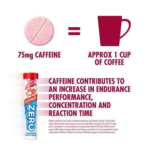 High 5 Zero Caffeine Hit Electrolyte Drink 20 Tablets Berry