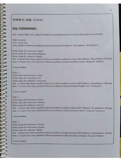 Sql Clauses Pdf