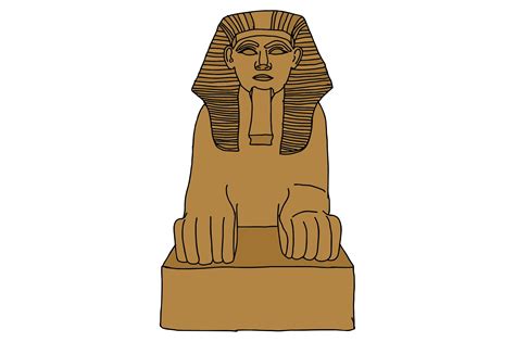 Egyptian Sphinx Drawing Description De LÉgypte Description Of