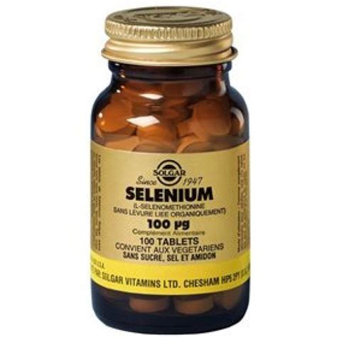 Solgar Selenium 100 μg 100 Tablets