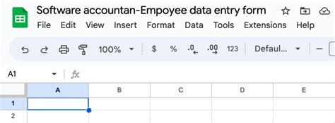 How To Create A Data Entry Form In Google Sheets Step By Step Guide