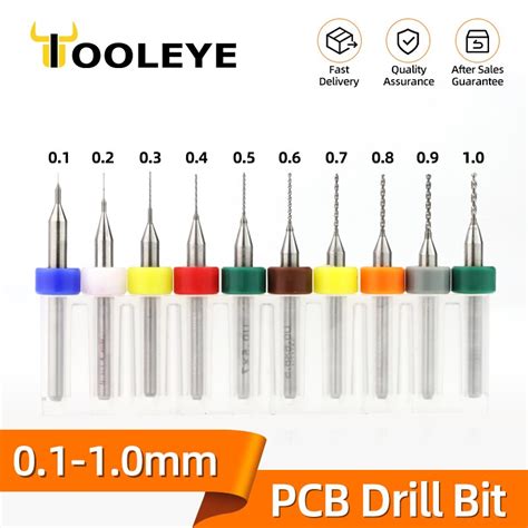 Pcb 마이크로 카바이드 드릴 비트 인쇄 회로 기판 목재 모델링 미니 Cnc 텅스텐 스틸 비트 세트 01 10mm 10
