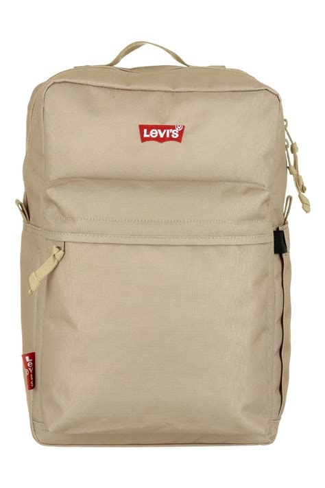 Levis Раница L Pack Standard Issue с джоб отпред Бежов Emagbg