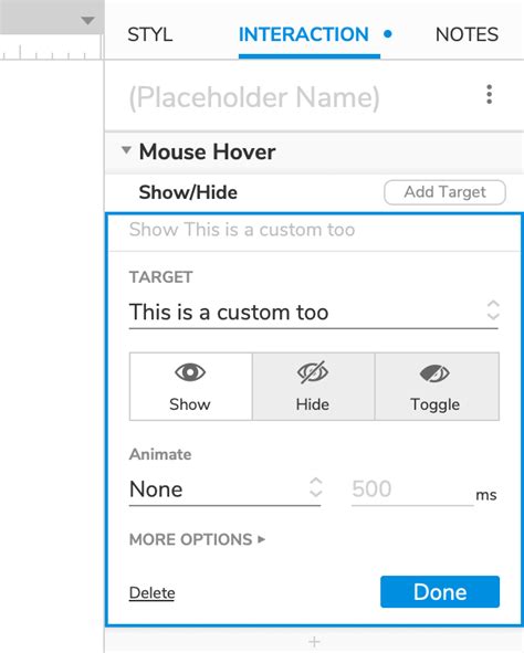 Tooltips Tutorial Axure Docs
