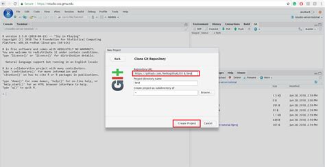 Using RStudio Server To Clone A Github Repo As A New Project Introduction To Computational