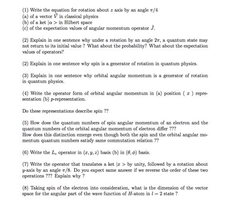 Solved Write The Equation For Rotation About Z Axis By Chegg