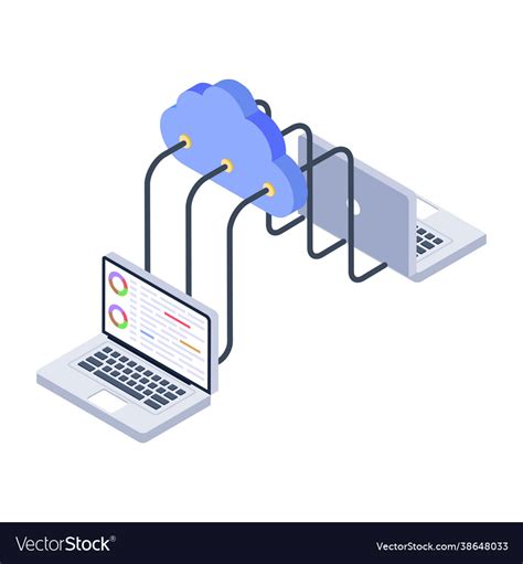 Web Hosting Royalty Free Vector Image Vectorstock