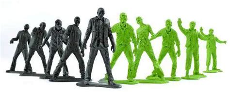The Walking Dead Amc Tv Army Men Walker Horde Army Men Set Gentle Giant