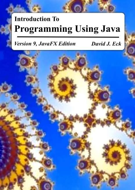 Introduction To Programming Using Java Free Download Book Pdf Epub