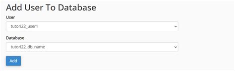 Cara Memberikan Akses Atau Privileges User Pada Database Di Cpanel