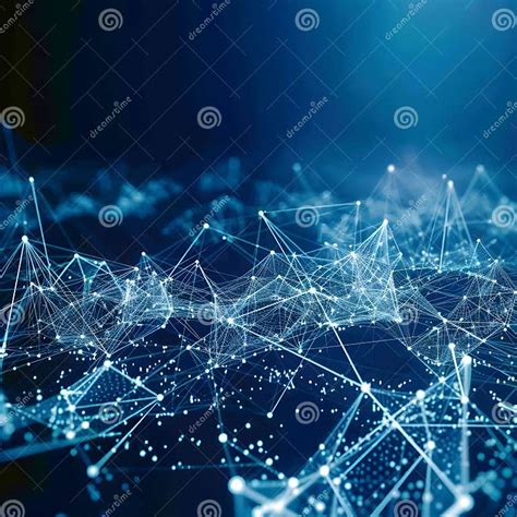 Structure Of The Network Connection Of Points And Lines Data Transfer