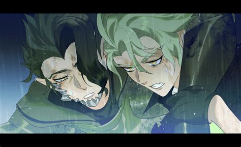 Sebek Zigvolt And Raverne Draconia Twisted Wonderland Drawn By Fishee