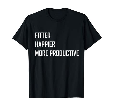 Fitter Happier More Productive Clothing