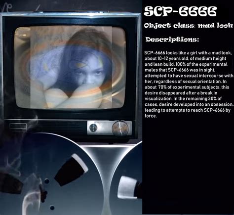 A New Object Of SCP Was Discovered Not Long Ago Requires Study Scp Year Old Girls Be