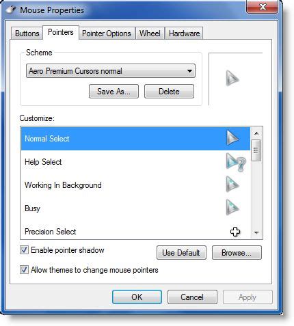 How To Install Or Change Mouse Pointers Cursors In Windows