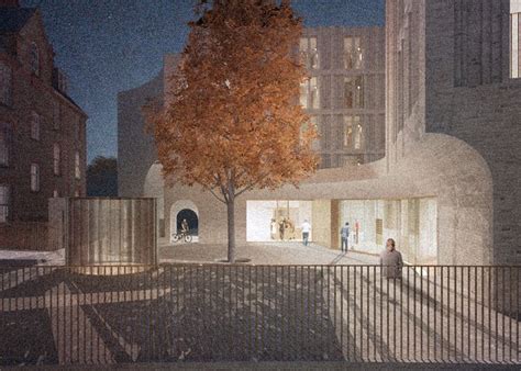 Hall Mcknight Architecture Graphics Architecture Rendering Architecture Drawing