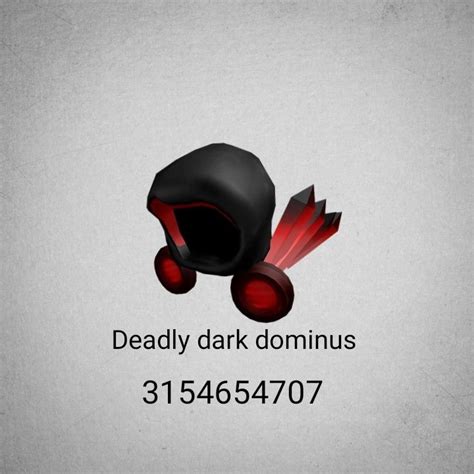 Deadly Dark Dominus Roblox Roblox Roblox Codes Roblox