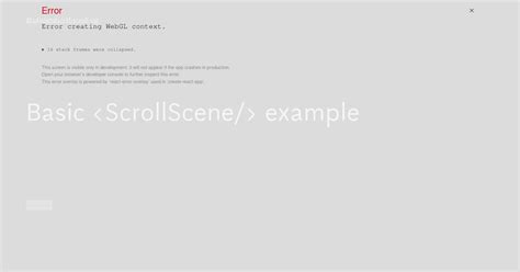 14islands r3f scroll rig examples codesandbox