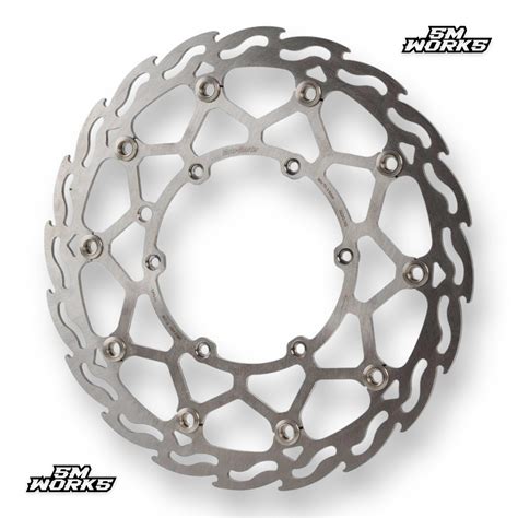 Moto Master Sm Street Flame Brake Disc 320mm Sm Works Custom
