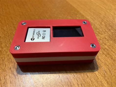 Esp32 Oled Box By Manmac Download Free Stl Model