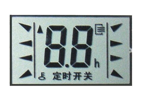 Custom Tn Positive Lcd 7 Segment Display Reflective Digit Lcd Module For Air Conditioner Remote