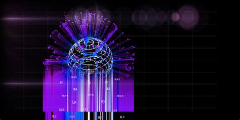 흐린 선이있는 어두운 배경의 추상구형 알고리즘 빅 데이터 양자 컴퓨터 기술 개념 인공 지능을 학습 양자 폭발 개념에 대한 스톡 벡터 아트 및 기타 이미지 Istock