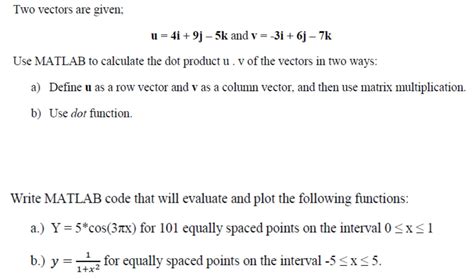 Column Vector Matlab