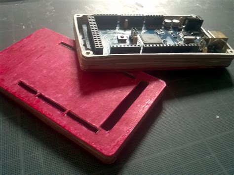 Case Arduino Mega In Cardboard MyRobotLab