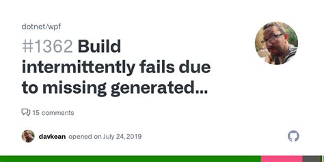 Build Intermittently Fails Due To Missing Generated Source Files